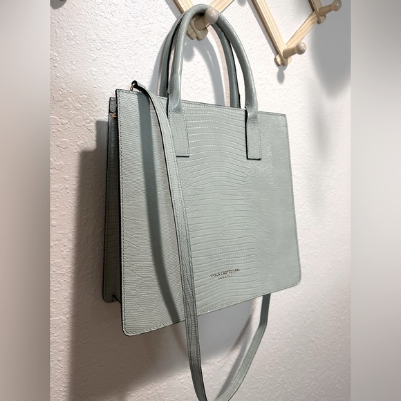 Viola Castellani | Bags | Viola Castellani Italian Leather Purse Sage ...